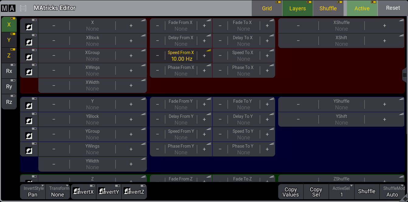 MAtricks and Shuffle