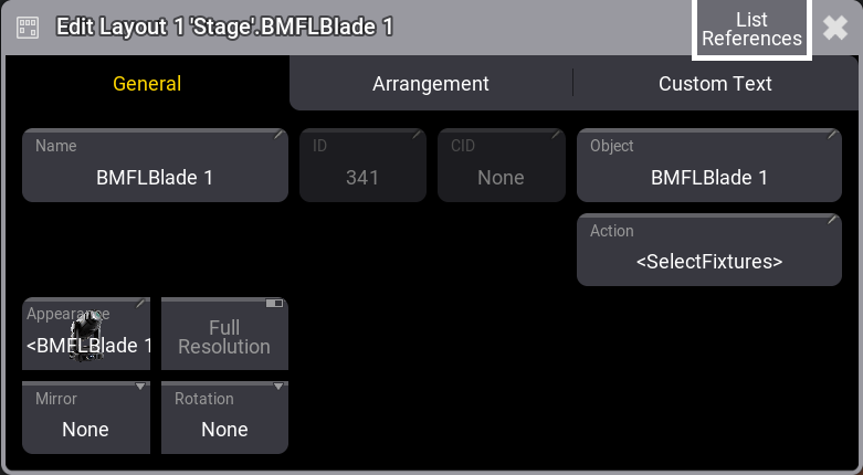 Edit Layout Elements